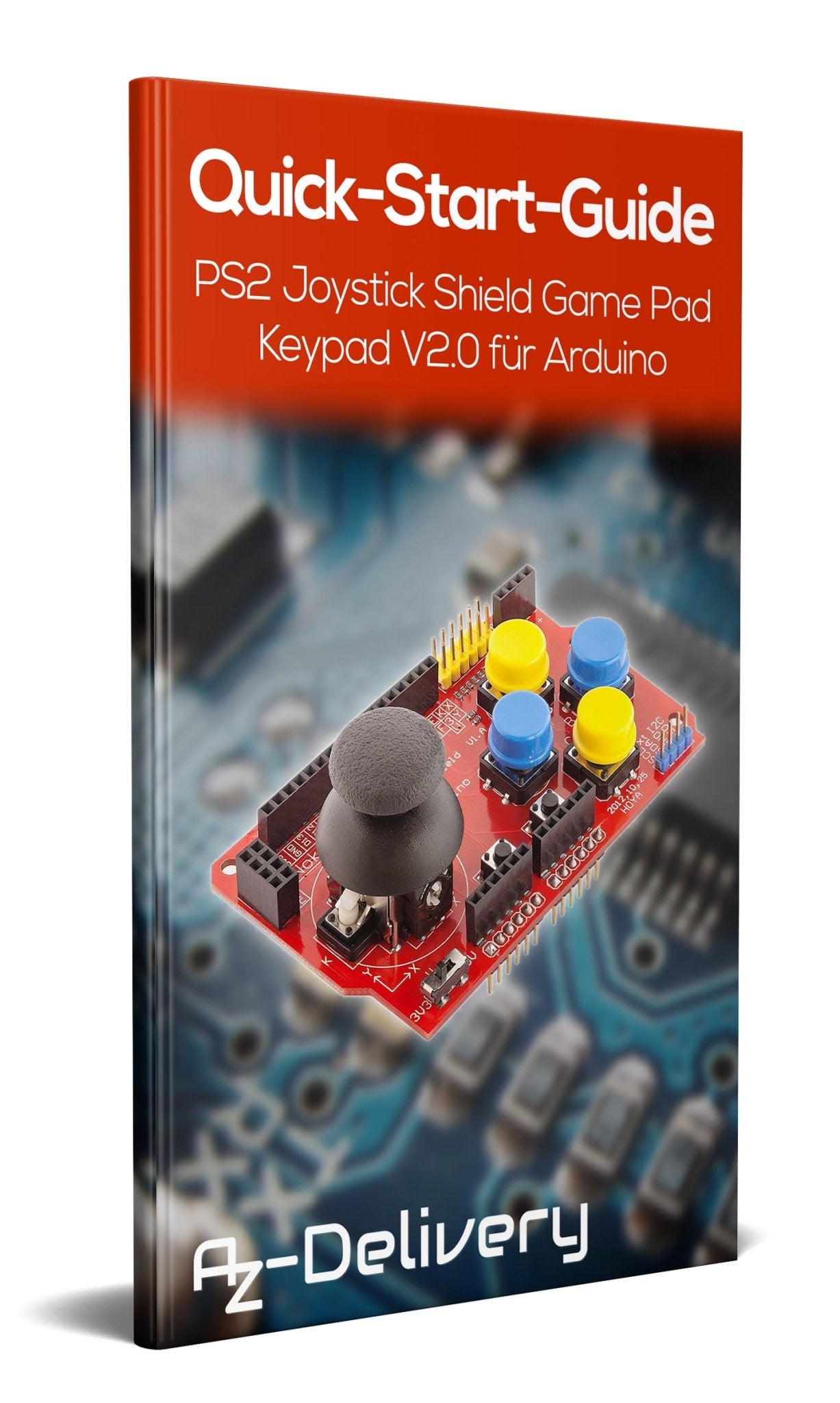 PS2 Joystick Shield Game Pad Keypad V2.0