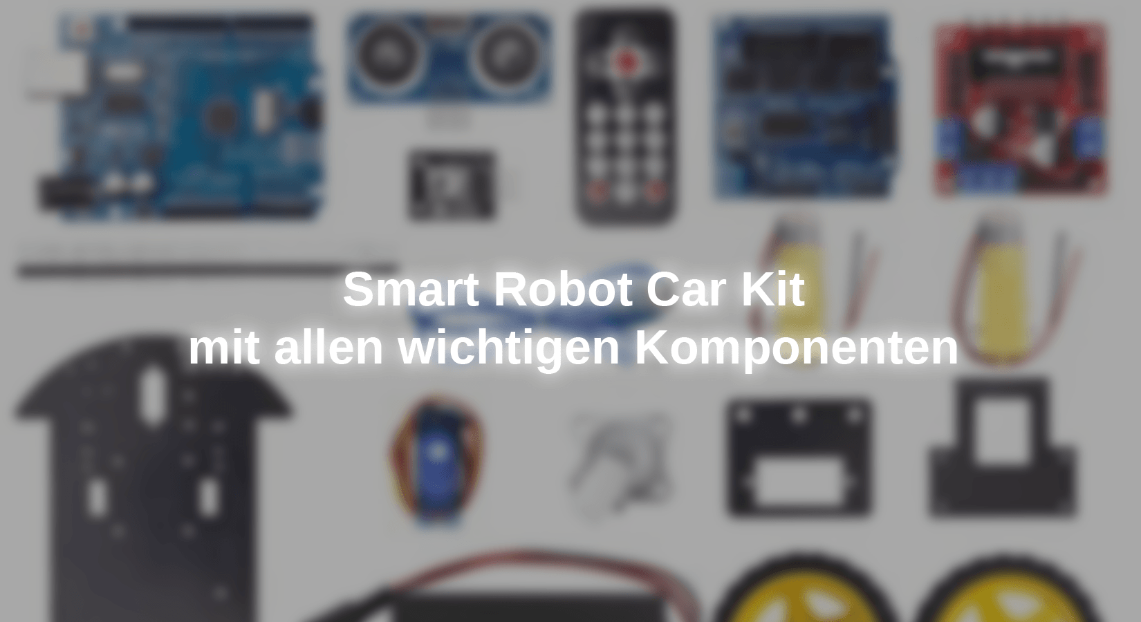 Smart Robot Car Kit with all important components