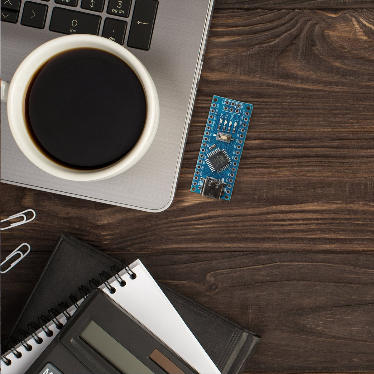 AZ-Nano V3 board set with USB-C connection | Atmega CH340 chip Atmega3