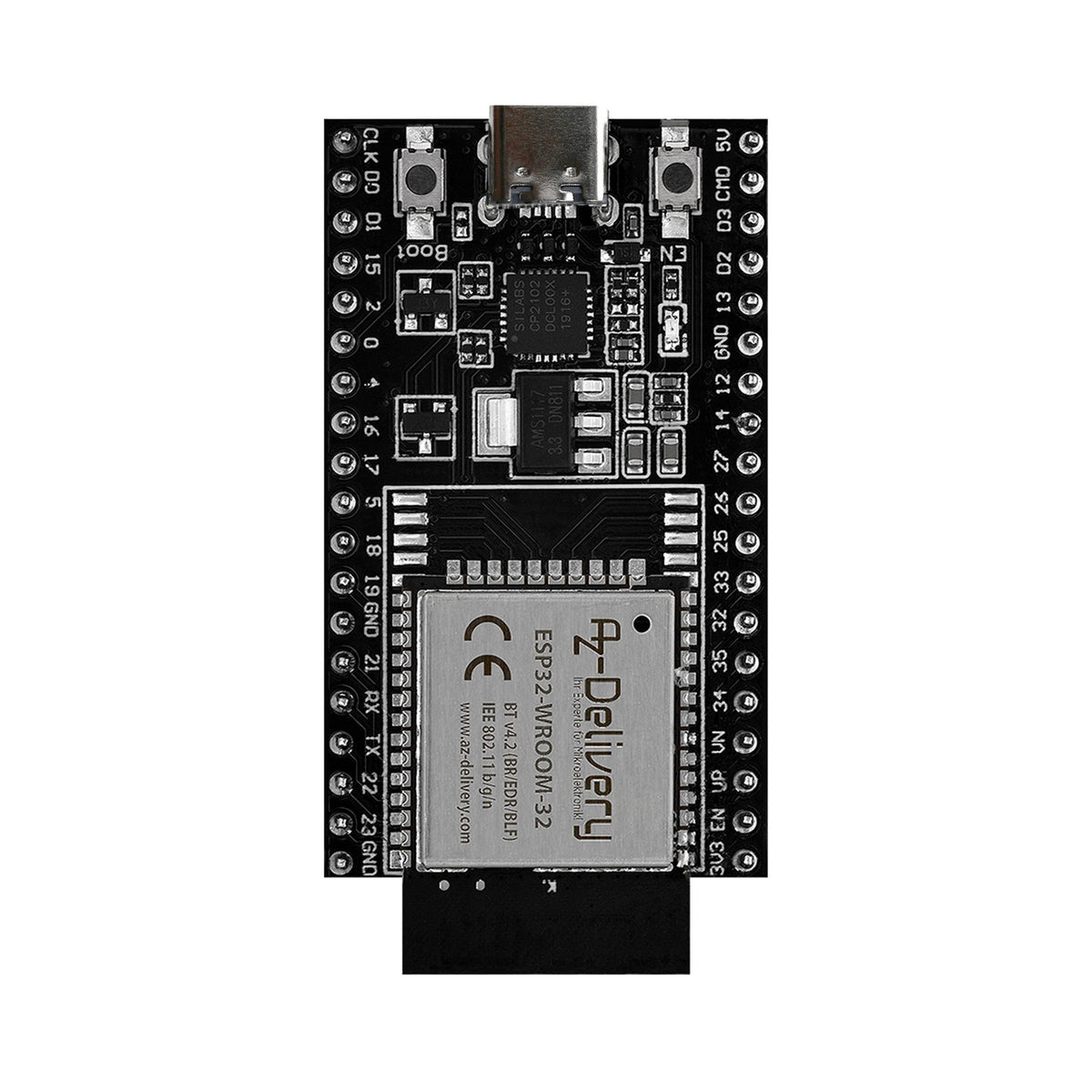 Esp32 Dev Kit C V4 Nodemcu Wlan Wifi Development Board Mit Usb C Ansch