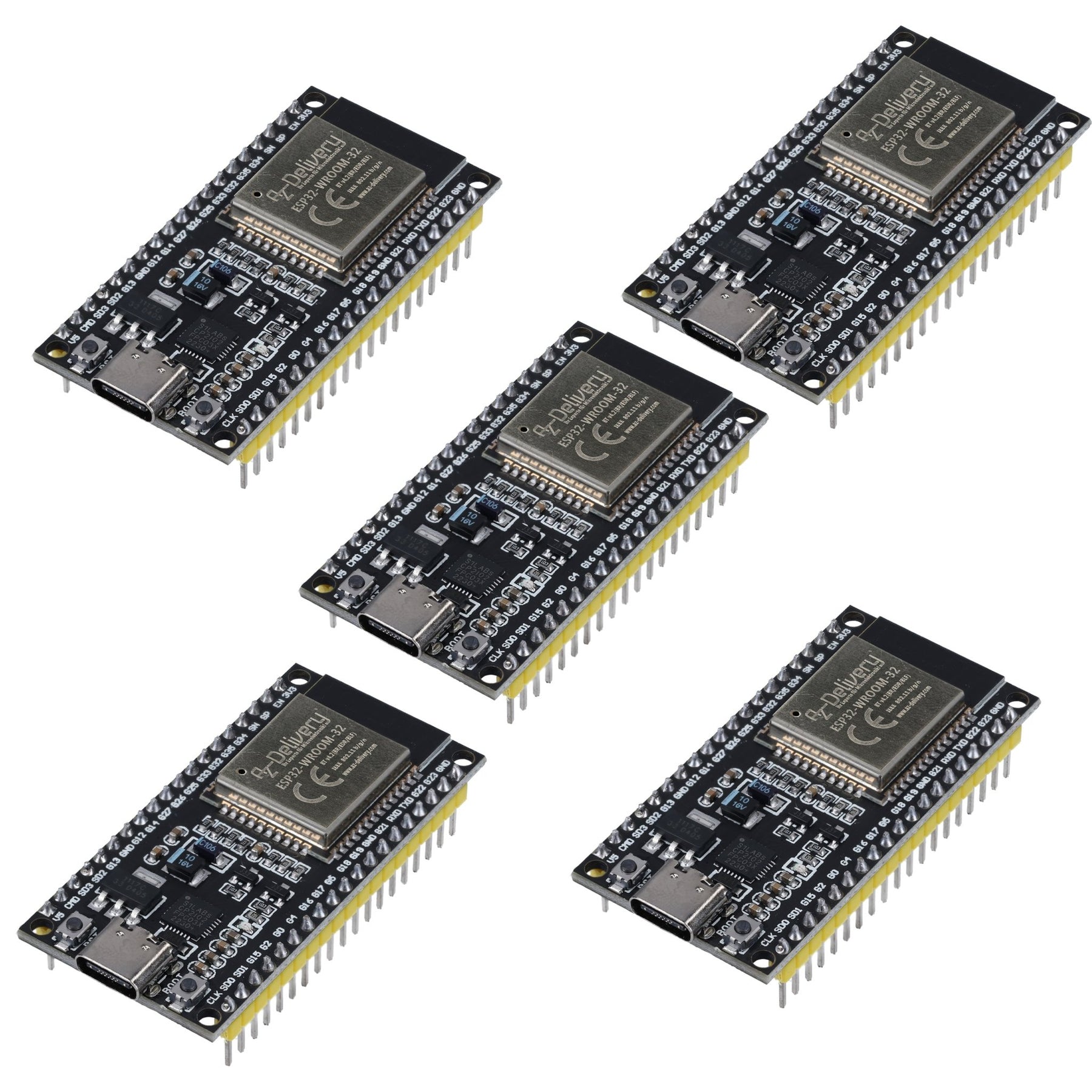 Esp32 Nodemcu Module Wlan Wifi Dev Kit C Development Board Mit Cp2102