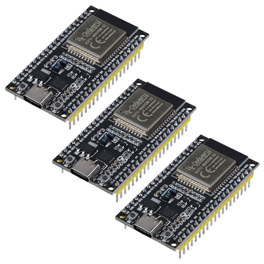 ESP32 NodeMCU Module WLAN WiFi Dev Kit C Development Board mit CP2102