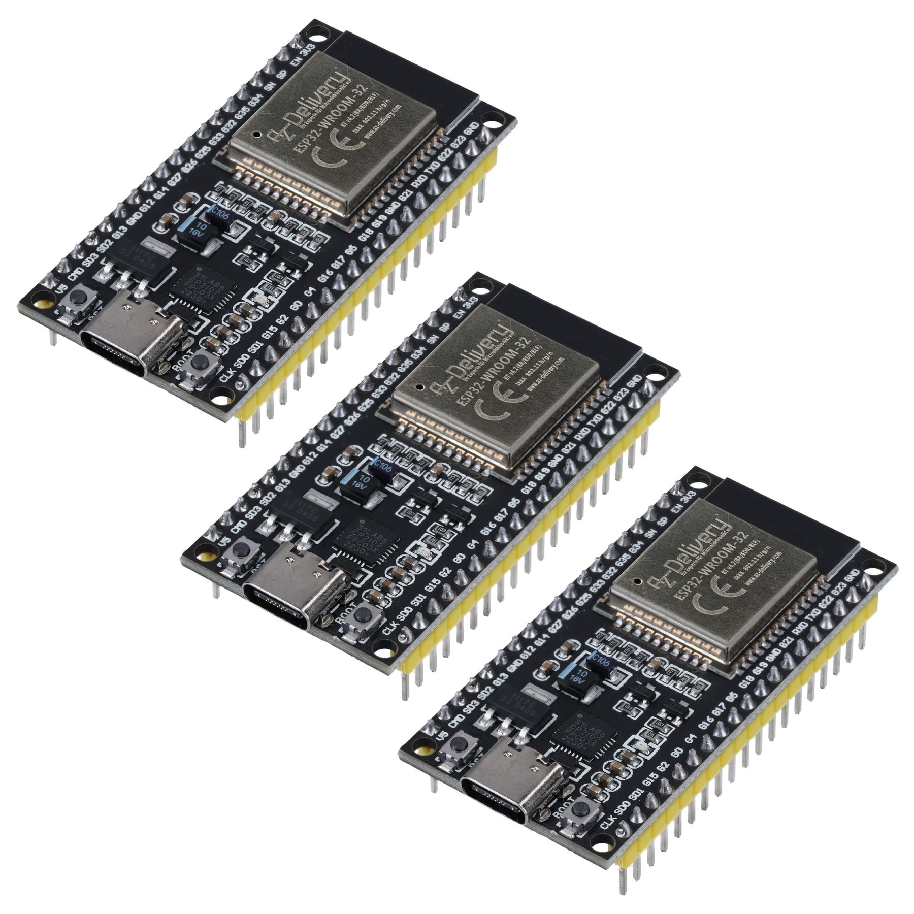 ESP32 NodeMCU Module WLAN WiFi Dev Kit C Development Board mit CP2102