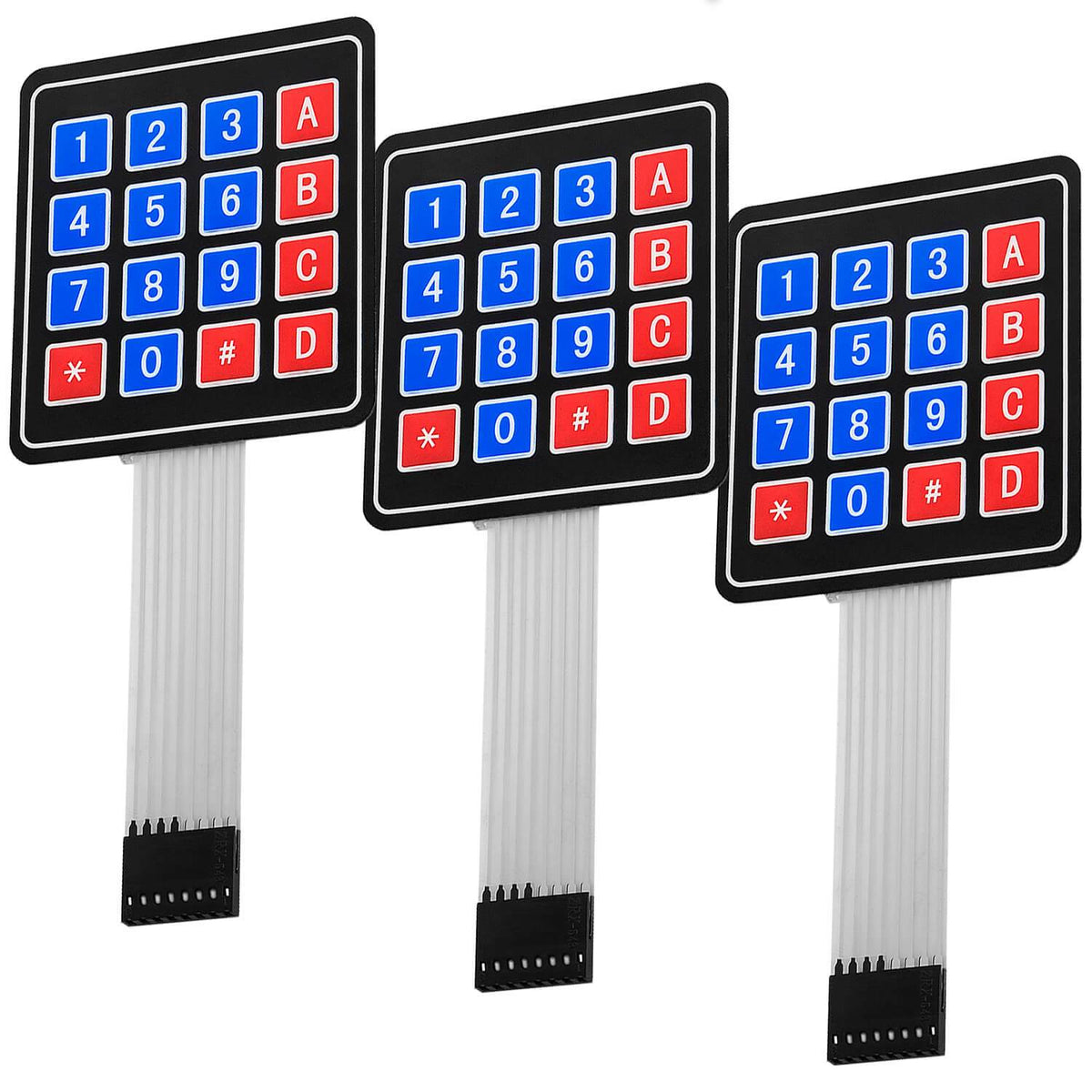 4x4 Matrix Array Keypad Keyfeld keyboard compatible with Arduino and ...