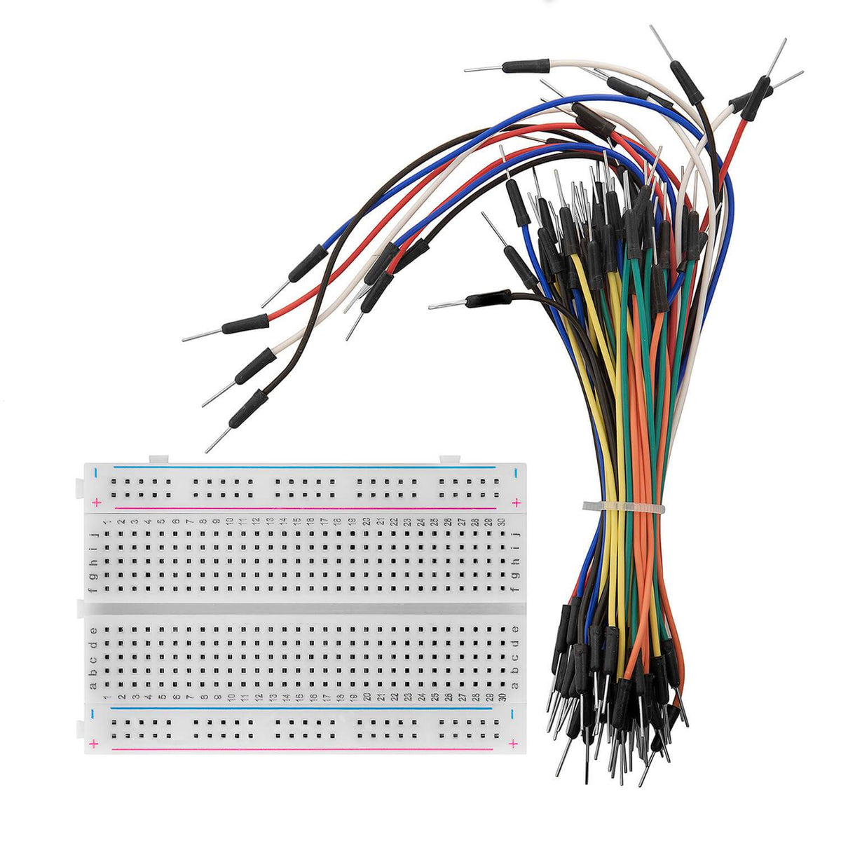 Breadboard kit - 3 x 65stk. Jumper Wire Kabel M2M and 3 x mini ...