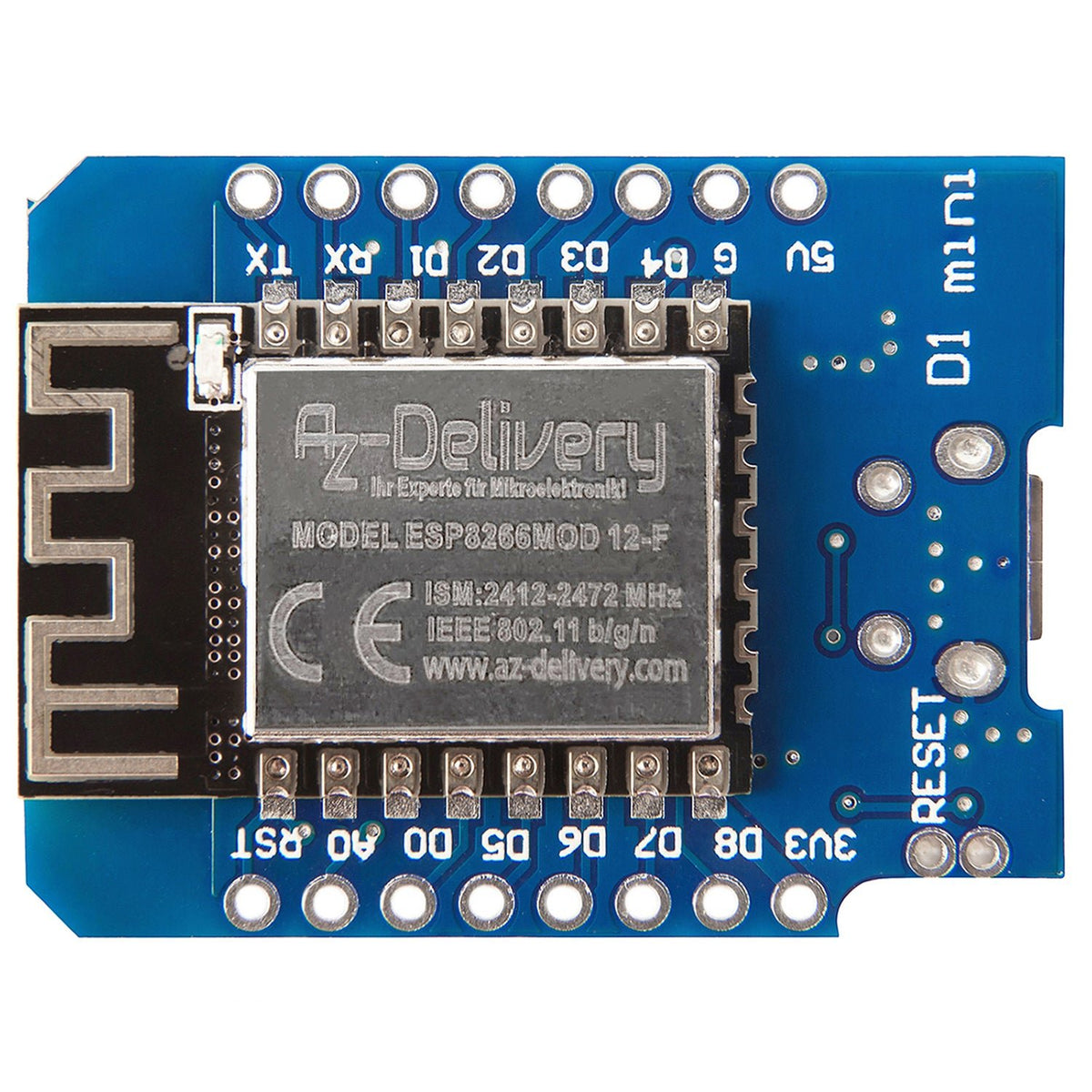 D1 Mini with ESP8266 or ESP32 | AZ-Delivery