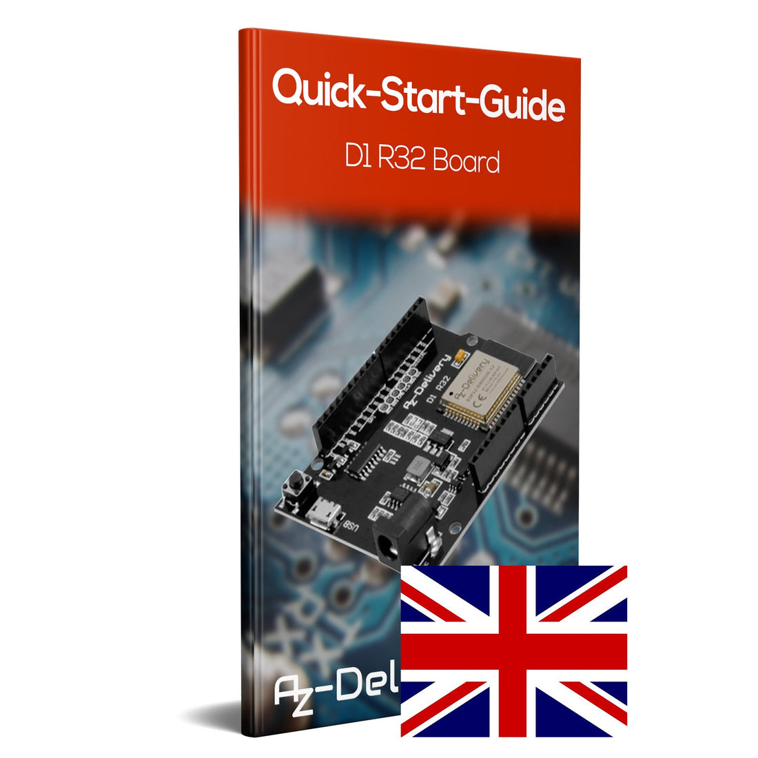 ESP32 NodeMCU D1 R32 WLAN Entwicklungsboard mit CH340G und WiFi + Blue