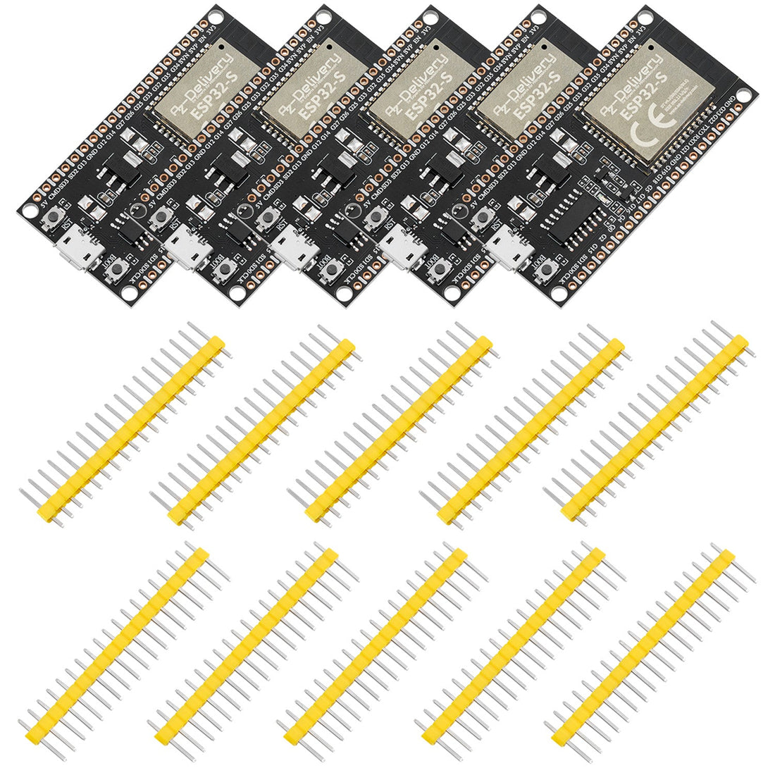 Esp32s Dev Kit C Unsoldered Nodemcu Module Wlan Development Board