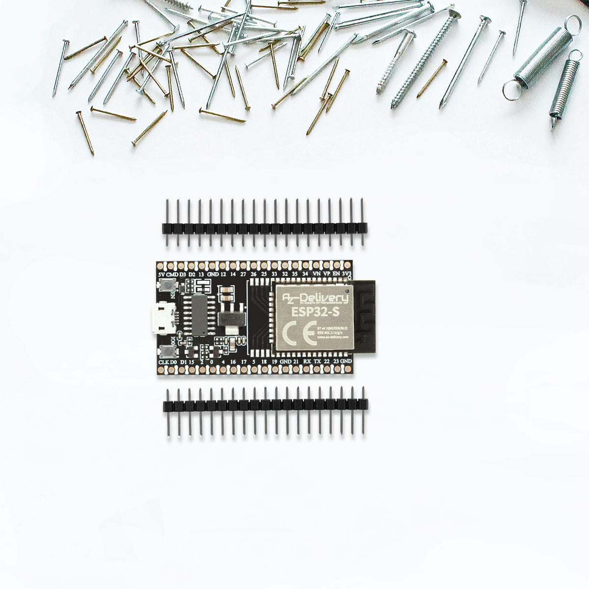 Esp32s Dev Kit C V4 Wlan Dev Board Unsoldered Compatible With Arduino