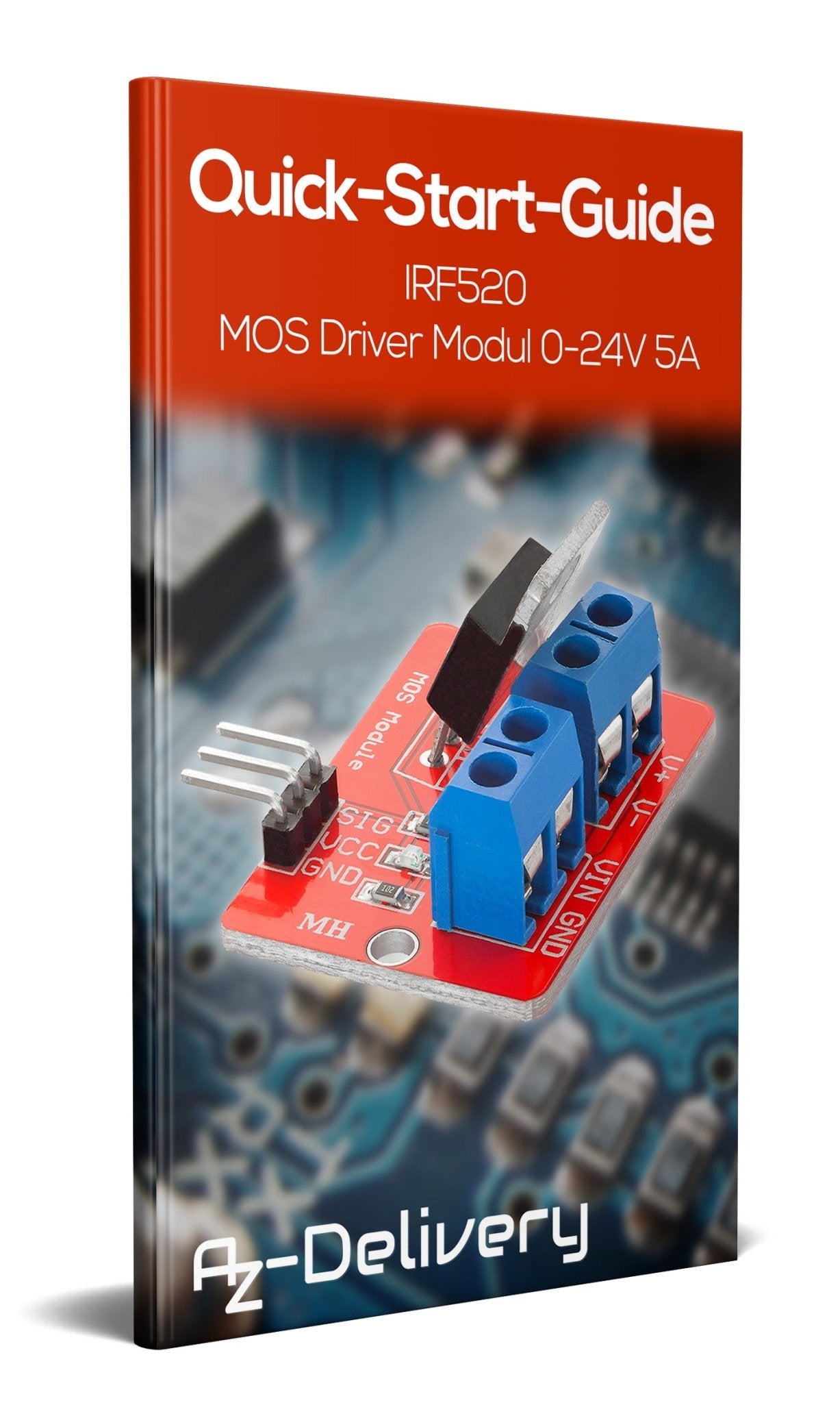 IRF520 Mos Driver Module 0-24V 5A