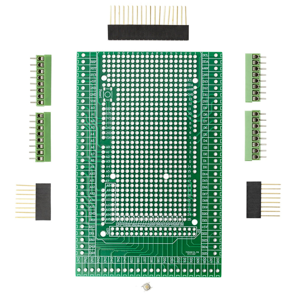 PCB Shield Board Kit for PCB prototyping compatible with mega 2560 R3