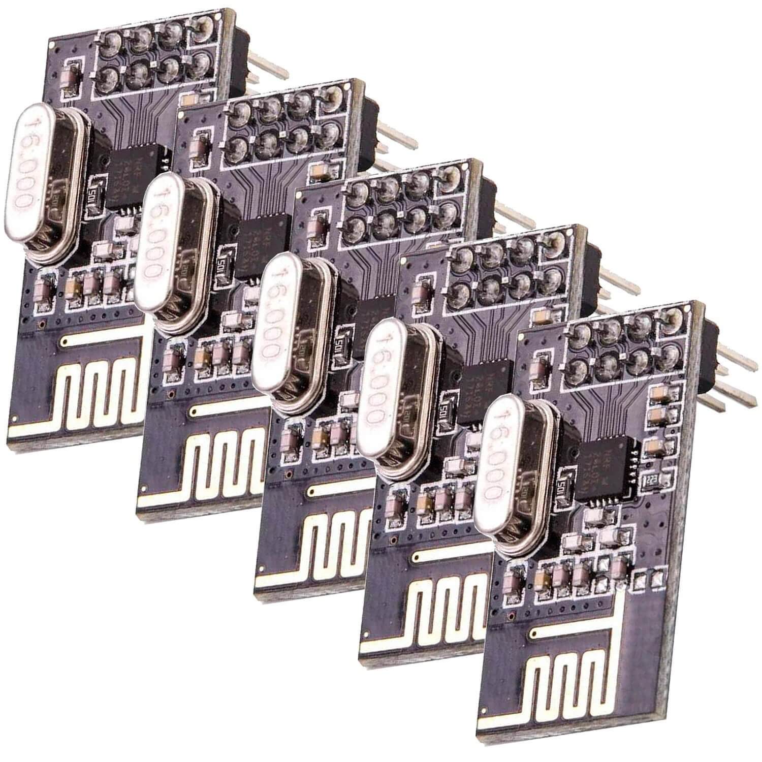 NRF24L01 with 2.4 GHz wireless modules for ESP8266, Raspberry Pi and ...